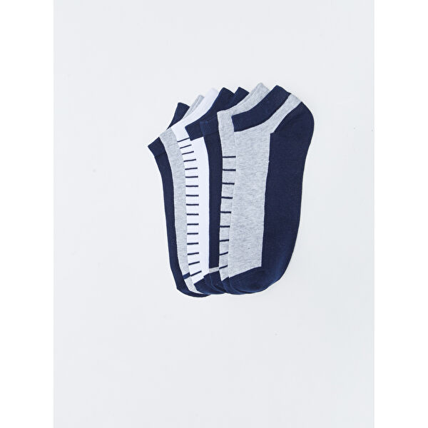 Çizgili Erkek Patik Çorap 7'li