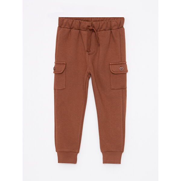 Beli Lastikli Basic Erkek Bebek Jogger Eşofman Alt Beli Lastikli Basic Erkek Bebek Jogger Eşofman Alt