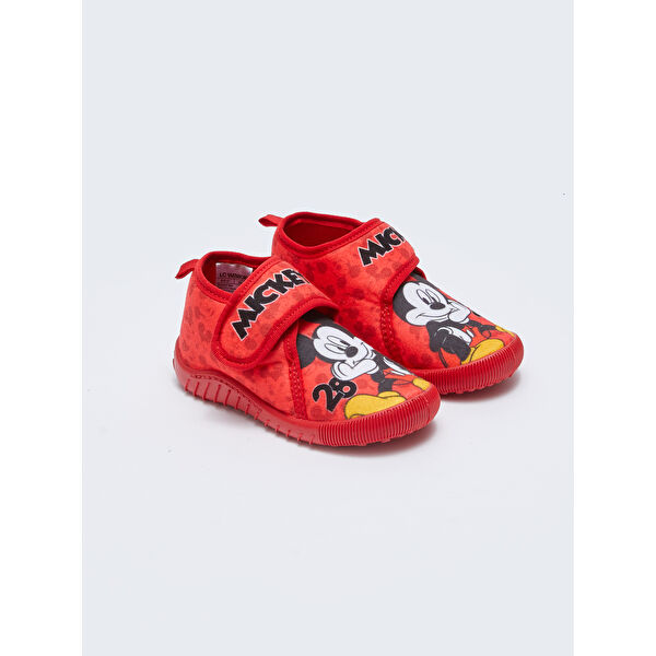 Mickey Mouse Lisanslı Cırt Cırtlı Erkek Çocuk Panduf Mickey Mouse Lisanslı Cırt Cırtlı Erkek Çocuk Panduf