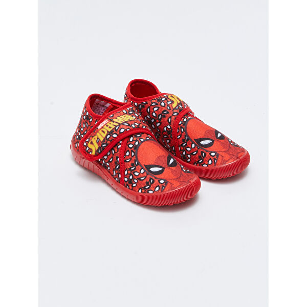 Spiderman Lisanslı Cırt Cırtlı Erkek Çocuk Panduf Spiderman Lisanslı Cırt Cırtlı Erkek Çocuk Panduf