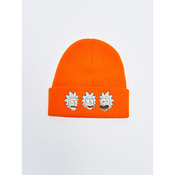 Rick And Morty Nakışlı Erkek Bere