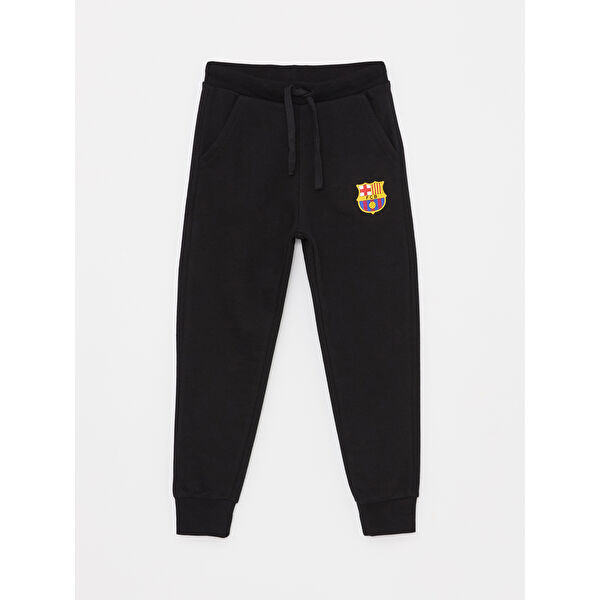 Beli Lastikli Barcelona Baskılı Erkek Çocuk Jogger Eşofman Altı Beli Lastikli Barcelona Baskılı Erkek Çocuk Jogger Eşofman Altı
