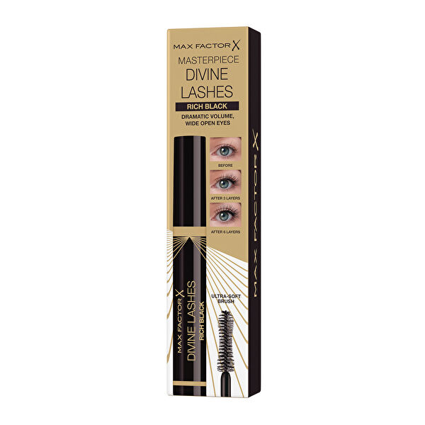 Max Factor Siyah Maskara Divine Lashes No:001 Max Factor Siyah Maskara Divine Lashes No:001
