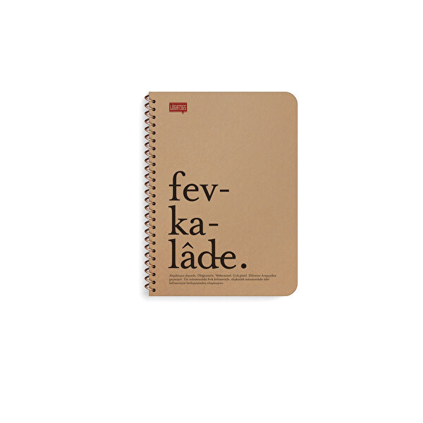 Keskin Color Kraft Kaplama Spiralli Defter 80 Yaprak Keskin Color Kraft Kaplama Spiralli Defter 80 Yaprak