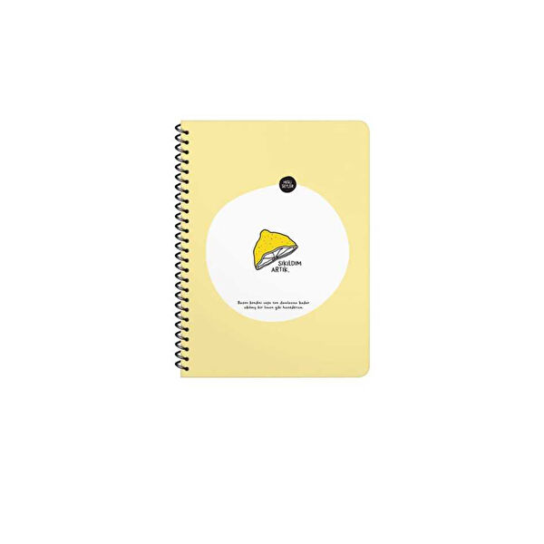 Keskin Color Hisli Şeyler A4 Spiralli Defter Sıkıldım Artık Keskin Color Hisli Şeyler A4 Spiralli Defter Sıkıldım Artık