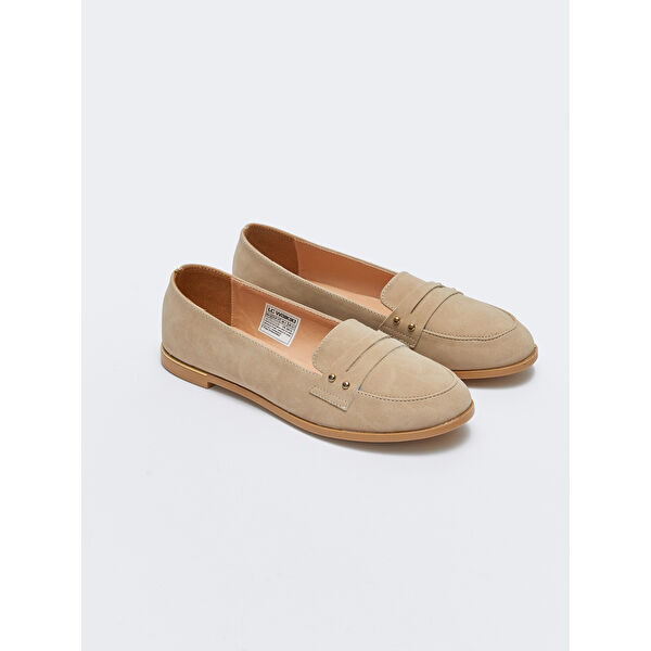 Süet Görünümlü Kadın Babet Süet Görünümlü Kadın Babet