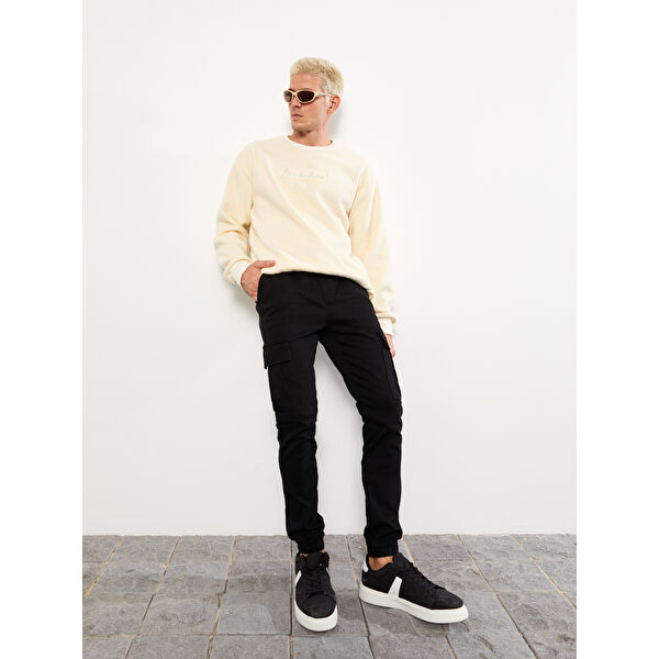 Slim Fit Erkek Triko Jogger Pantolon Slim Fit Erkek Triko Jogger Pantolon