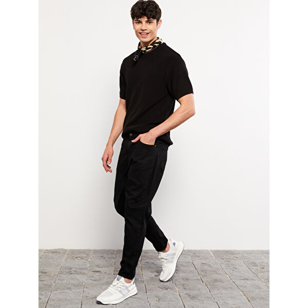 Loose Fit Erkek Jean Pantolon