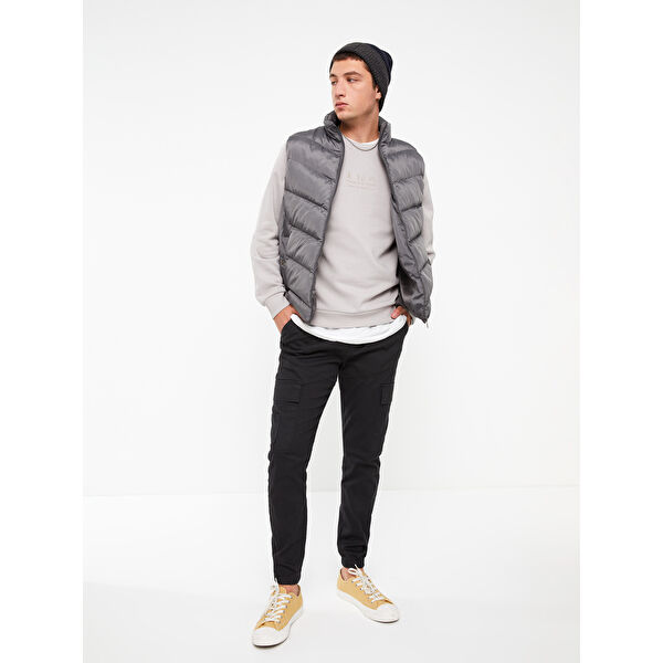 Slim Fit Gabardin Erkek Kargo Pantolon Slim Fit Gabardin Erkek Kargo Pantolon