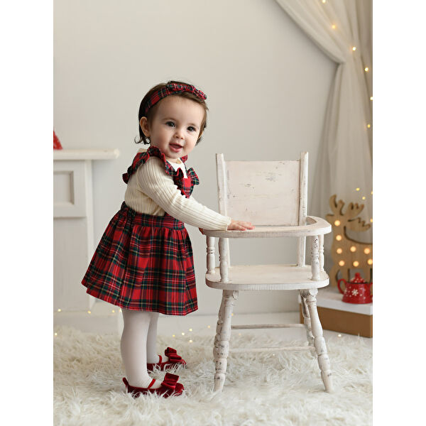 Bisiklet Yaka Uzun Kollu Kız Bebek 4'lü Takım Bisiklet Yaka Uzun Kollu Kız Bebek 4'lü Takım