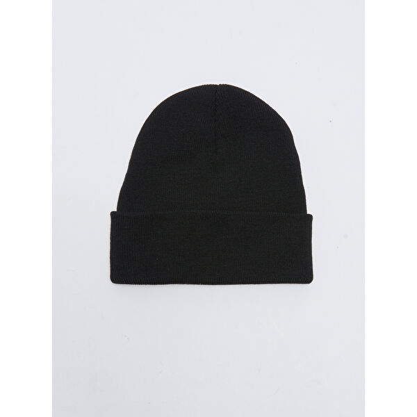 Düz Erkek Çocuk Triko Bere