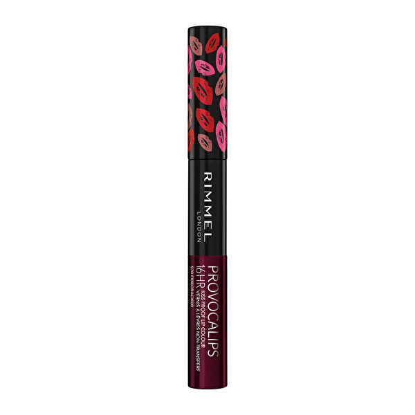 Rimmel London Ruj Provocalips Kiss Proof Lip Colour 570 Firecrackers Rimmel London Ruj Provocalips Kiss Proof Lip Colour 570 Firecrackers