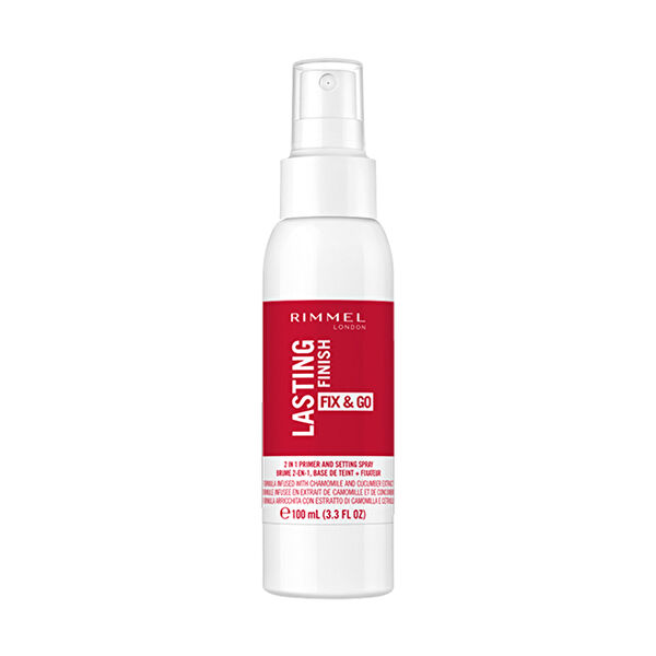 Rimmel London Makyaj Bazı&Sabitleyici Sprey Insta Fix&Go 2 In 1 Primer&Setting Spray Rimmel London Makyaj Bazı&Sabitleyici Sprey Insta Fix&Go 2 In 1 Primer&Setting Spray