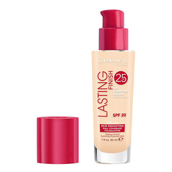 Rimmel London Fondöten Lasting Finish 100 Ivory Rimmel London Fondöten Lasting Finish 100 Ivory