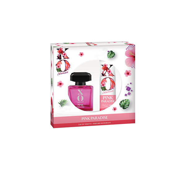 Xo Pink Paradise Kadın Edt Parfüm 100 Ml + Deodorant 125 Ml Xo Pink Paradise Kadın Edt Parfüm 100 Ml + Deodorant 125 Ml