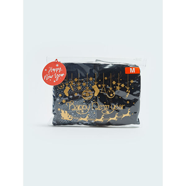 Yılbaşı Temalı Erkek Boxer ve Çorap Yılbaşı Temalı Erkek Boxer ve Çorap