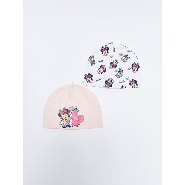 Minnie Mouse Lisanslı Kız Çocuk Bere 2'li Minnie Mouse Lisanslı Kız Çocuk Bere 2'li