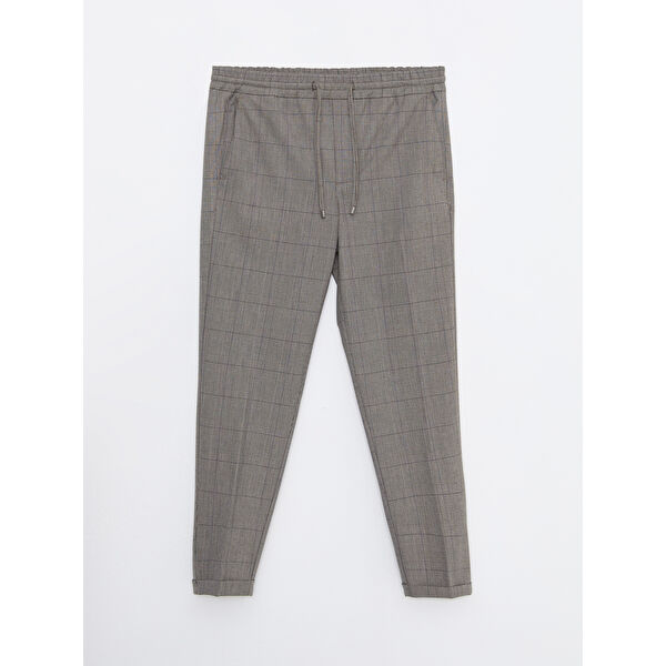 Slim Fit Ekose Erkek Pantolon Slim Fit Ekose Erkek Pantolon