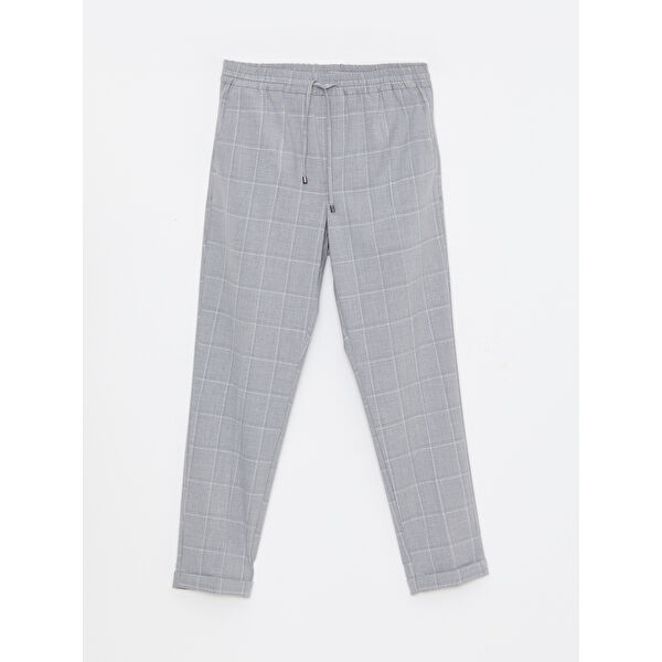 Slim Fit Ekose Erkek Pantolon Slim Fit Ekose Erkek Pantolon