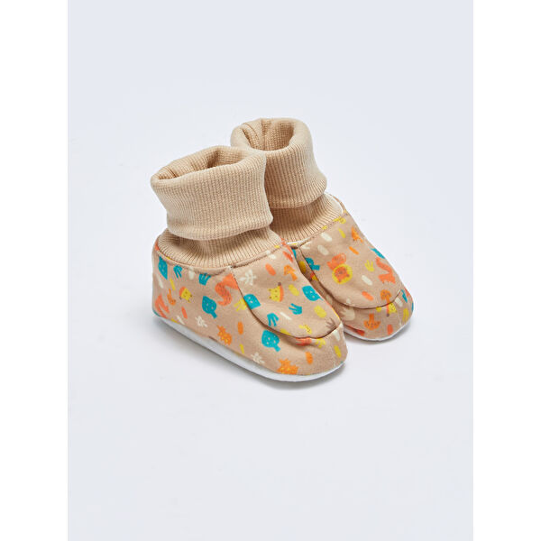 Baskılı Çorap Model Erkek Bebek İlk Adım Ayakkabısı Baskılı Çorap Model Erkek Bebek İlk Adım Ayakkabısı