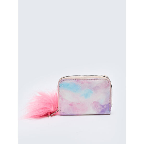 Çok Renkli Kız Çocuk Cüzdan