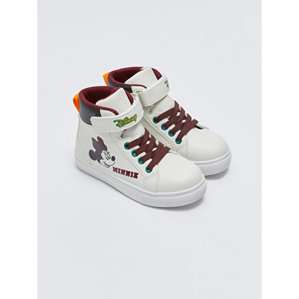 Minnie Mouse Lisanslı Bilek Boy Kız Çocuk Spor Ayakkabı Minnie Mouse Lisanslı Bilek Boy Kız Çocuk Spor Ayakkabı