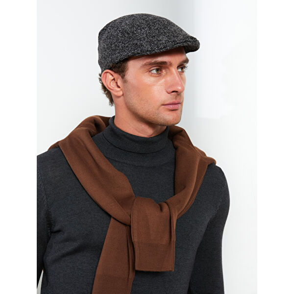 Düz Kaşe Erkek Kasket Şapka