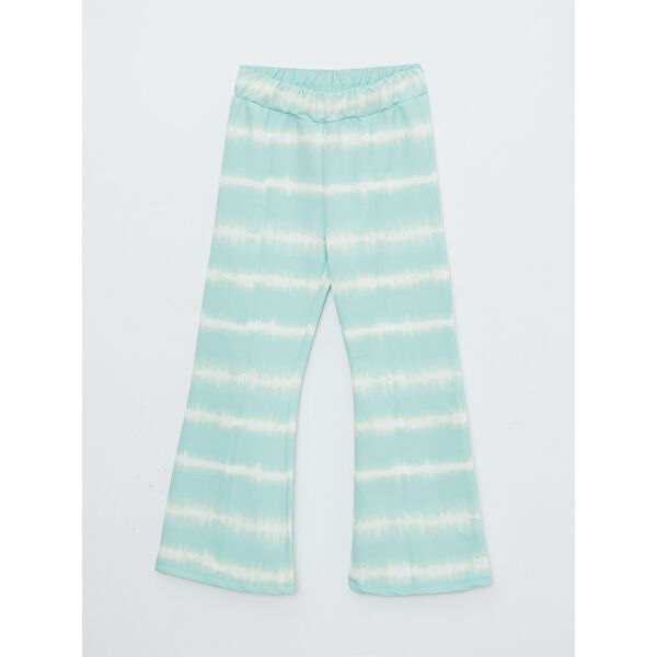 Beli Lastikli Batik Desenli Kız Çocuk Eşofman Altı Beli Lastikli Batik Desenli Kız Çocuk Eşofman Altı