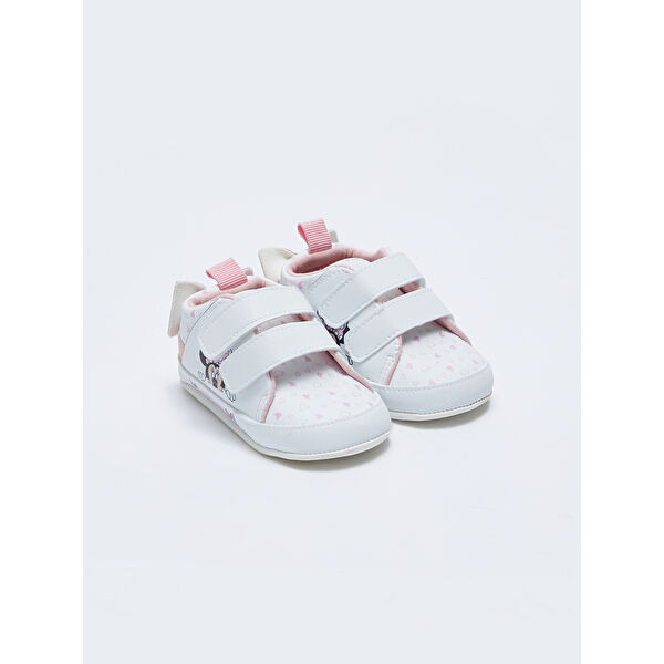 Minnie Mouse Lisanslı Kız Bebek Yürüme Öncesi Ayakkabı