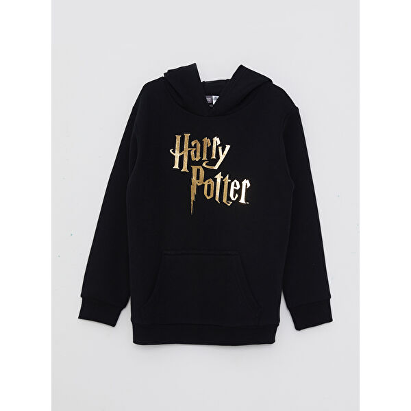 Kapüşonlu Harry Potter Baskılı Uzun Kollu Erkek Çocuk Sweatshirt Kapüşonlu Harry Potter Baskılı Uzun Kollu Erkek Çocuk Sweatshirt