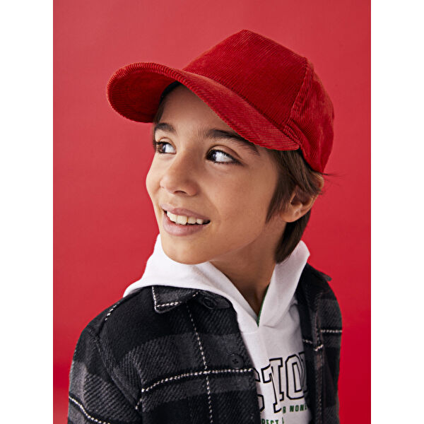 Nakışlı Erkek Çocuk Kep Şapka