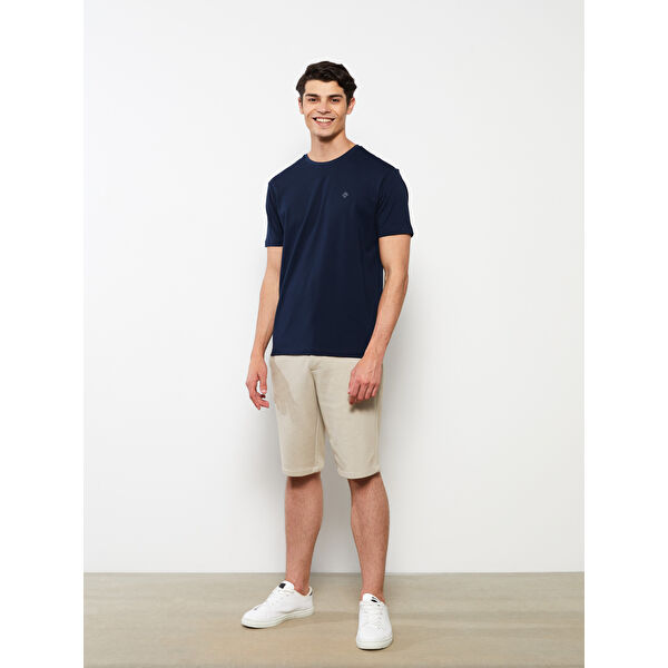 Bisiklet Yaka Kısa Kollu Pike Erkek Tişört