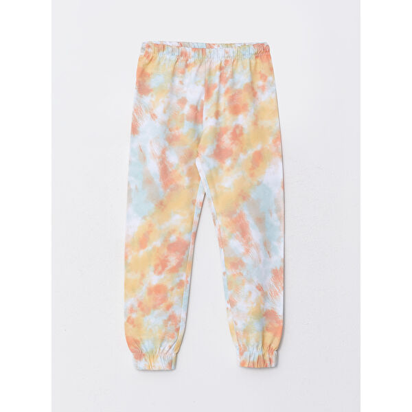 Beli Lastikli Batik Desenli Kız Çocuk Pijama Alt Beli Lastikli Batik Desenli Kız Çocuk Pijama Alt