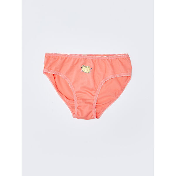 Baskılı Pamuklu Kız Çocuk Külot