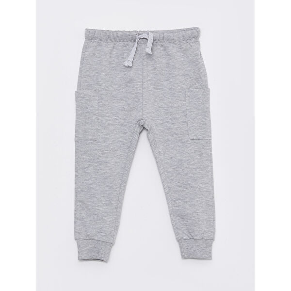 Beli Lastikli Basic Erkek Çocuk Jogger Eşofman Altı Beli Lastikli Basic Erkek Çocuk Jogger Eşofman Altı