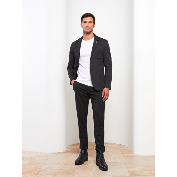 Dar Kalıp Erkek Blazer Ceket