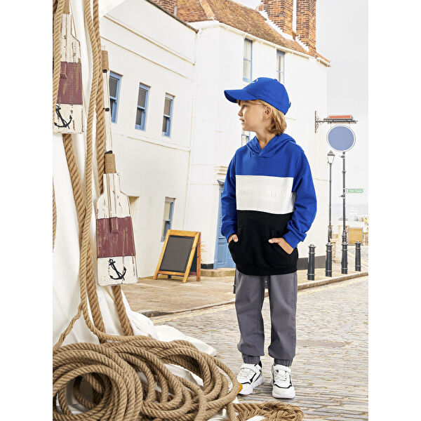 Beli Lastikli Basic Erkek Çocuk Jogger Pantolon