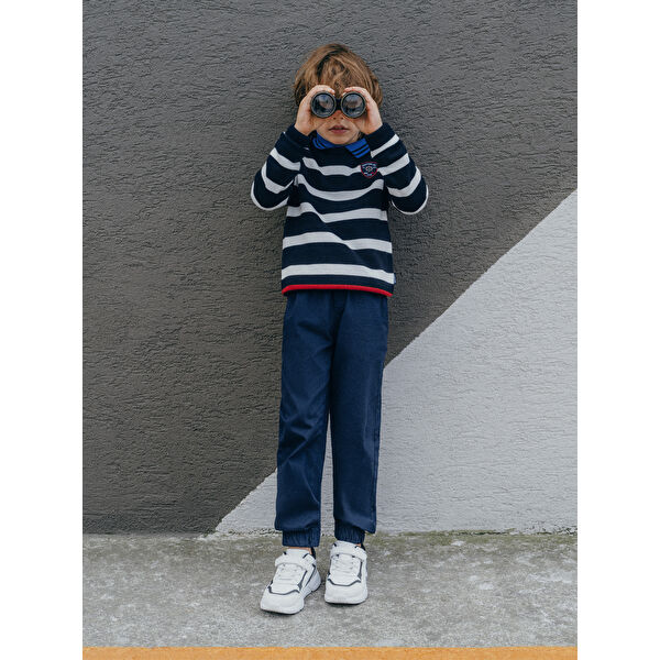 Beli Lastikli Basic Erkek Çocuk Jogger Pantolon