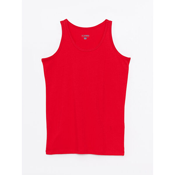 Bisiklet Yaka Basic Pamuklu Erkek Çocuk Atlet