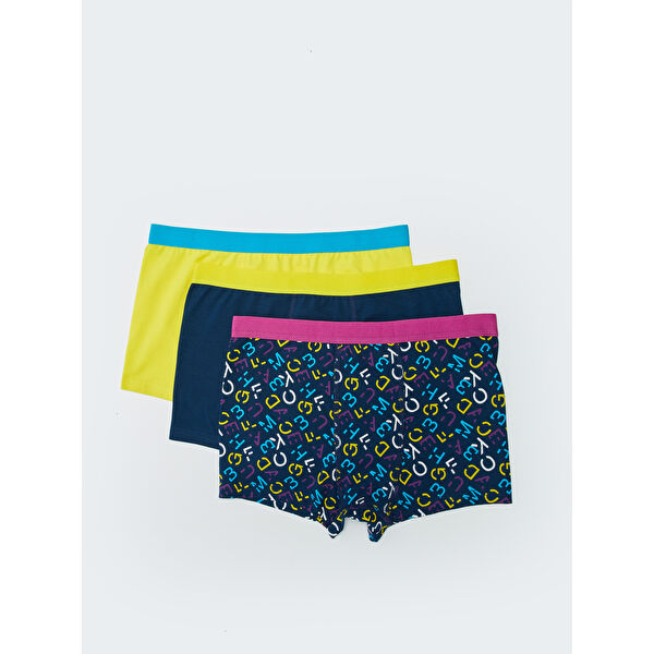 Pamuklu Erkek Çocuk Boxer 3'lü Pamuklu Erkek Çocuk Boxer 3'lü