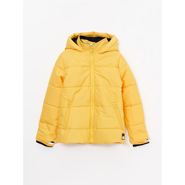 Kapüşonlu Basic Erkek Çocuk Şişme Mont