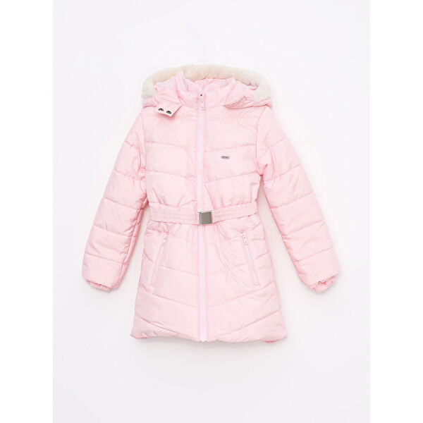 Kapüşonlu Basic Kız Çocuk Mont Kapüşonlu Basic Kız Çocuk Mont