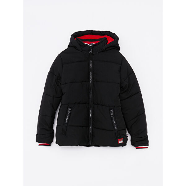 Kapüşonlu Basic Kız Çocuk Şişme Mont Kapüşonlu Basic Kız Çocuk Şişme Mont