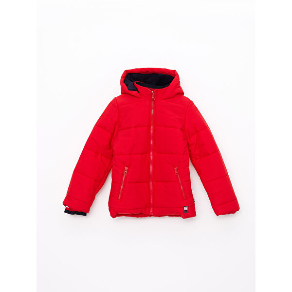 Kapüşonlu Basic Kız Çocuk Şişme Mont Kapüşonlu Basic Kız Çocuk Şişme Mont