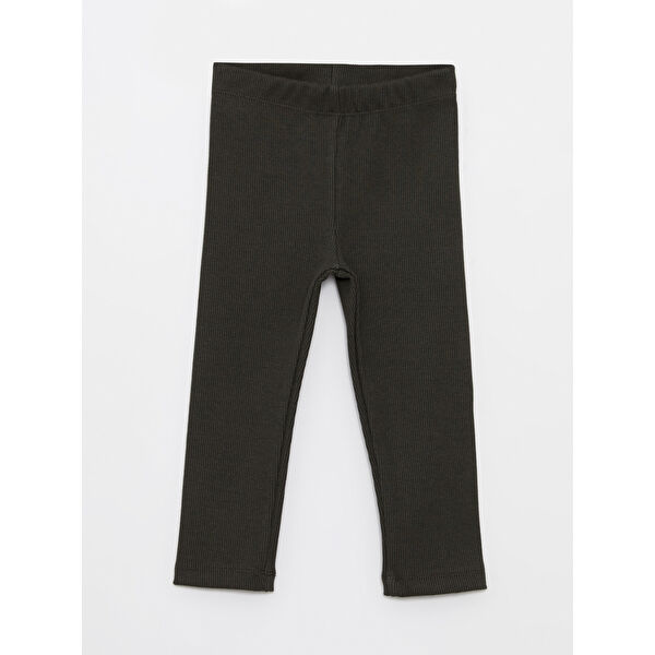 Beli Lastikli Basic Kız Bebek Eşofman Alt