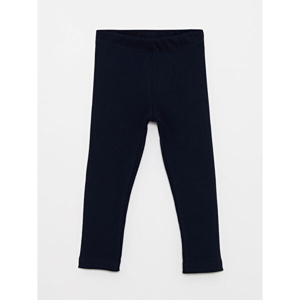 Beli Lastikli Basic Kız Bebek Eşofman Alt