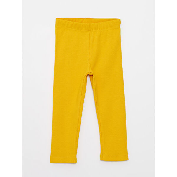 Beli Lastikli Basic Kız Bebek Eşofman Alt