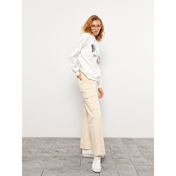 Standart Fit Düz Kadın Pantolon