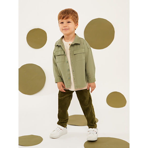 Beli Lastikli Kadife Erkek Bebek Eşofman Alt Beli Lastikli Kadife Erkek Bebek Eşofman Alt