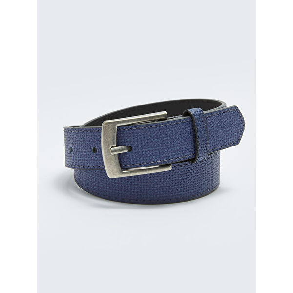 Deri Görünümlü Erkek Çocuk Kemer